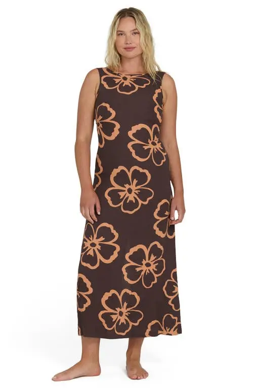 BILLABONG Sunkissed Floral Print Maxi Dress