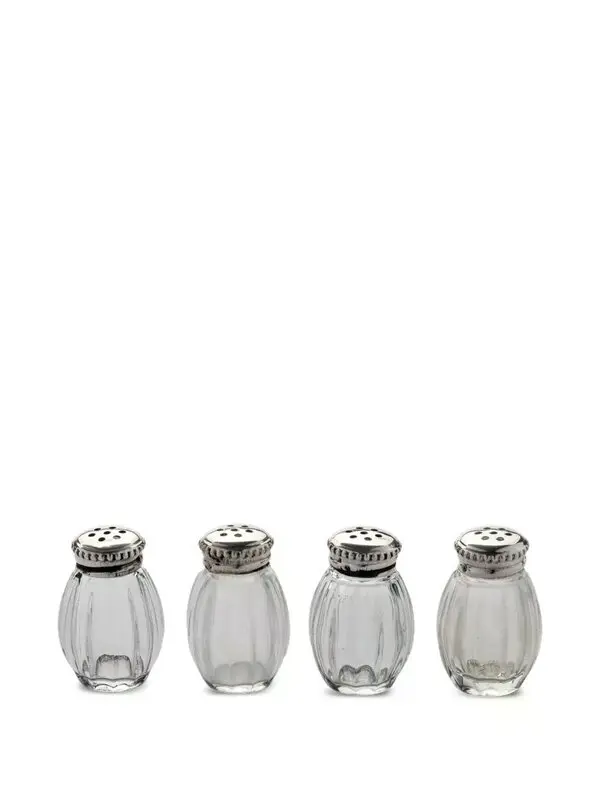 Christofle Perles Salt Shakers Set Of 4 By
