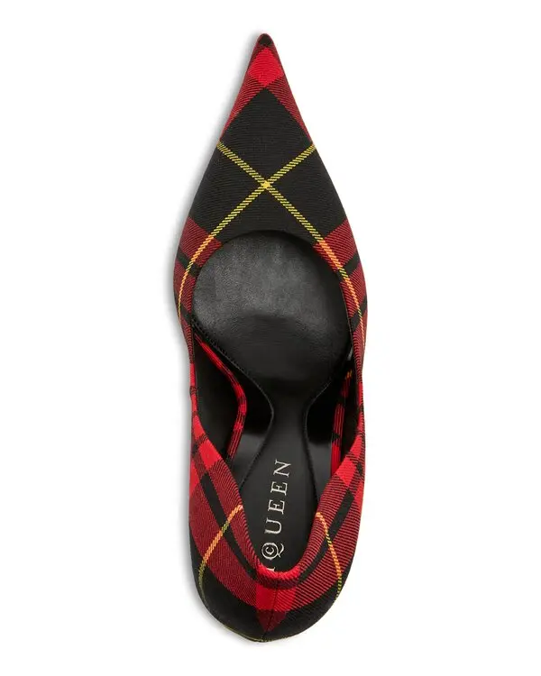 Alexander McQueen Skull Tartan Pumps