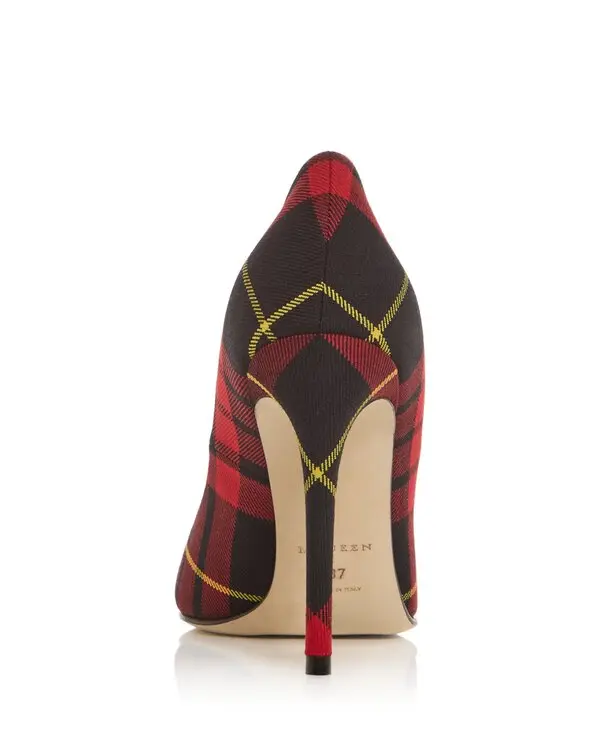 Alexander McQueen Skull Tartan Pumps