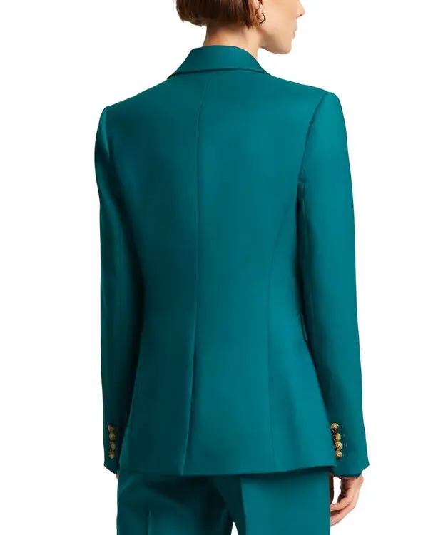 ARGENT Notched Lapel Single Button Blazer