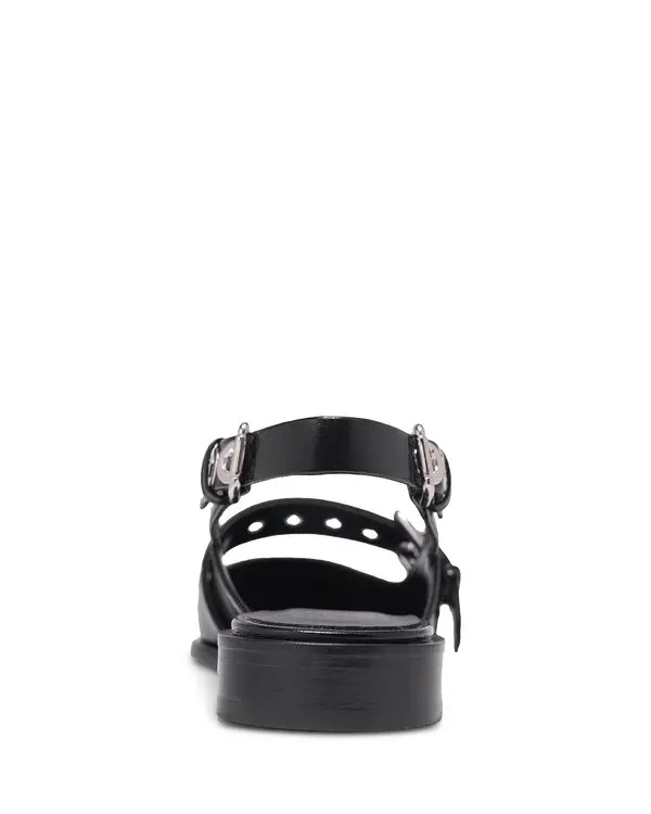 Maje Leather Slingback Flats