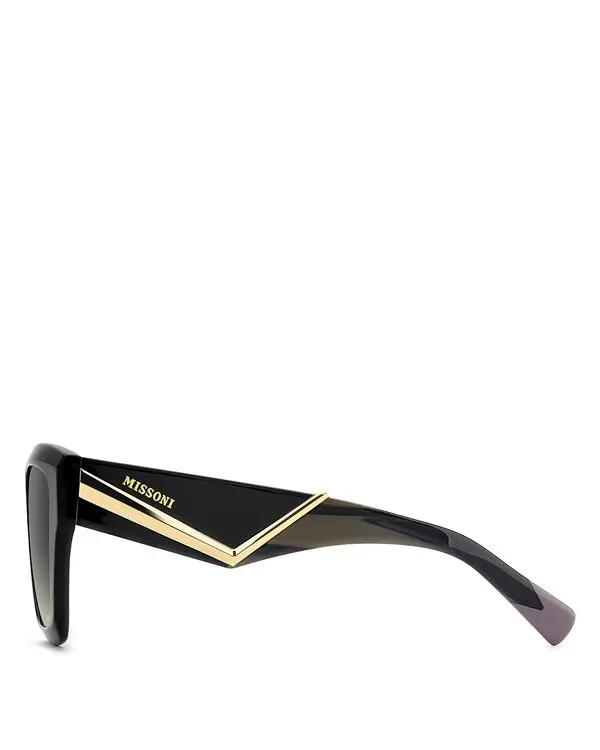 Missoni Square Sunglasses, 53mm - Black