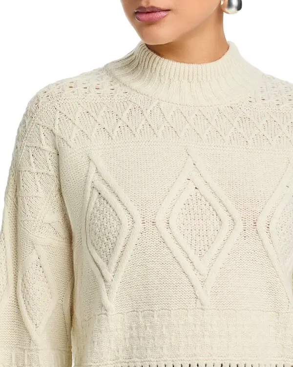Altuzarra Buchanan Wool-blend Cable-knit Sweater