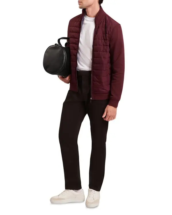 Ted Baker London Durano Quilted Jacket - Maroon