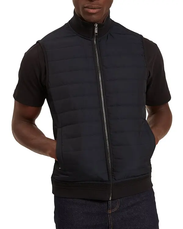 Ted Baker London Pafavor Quilted Gilet - Black