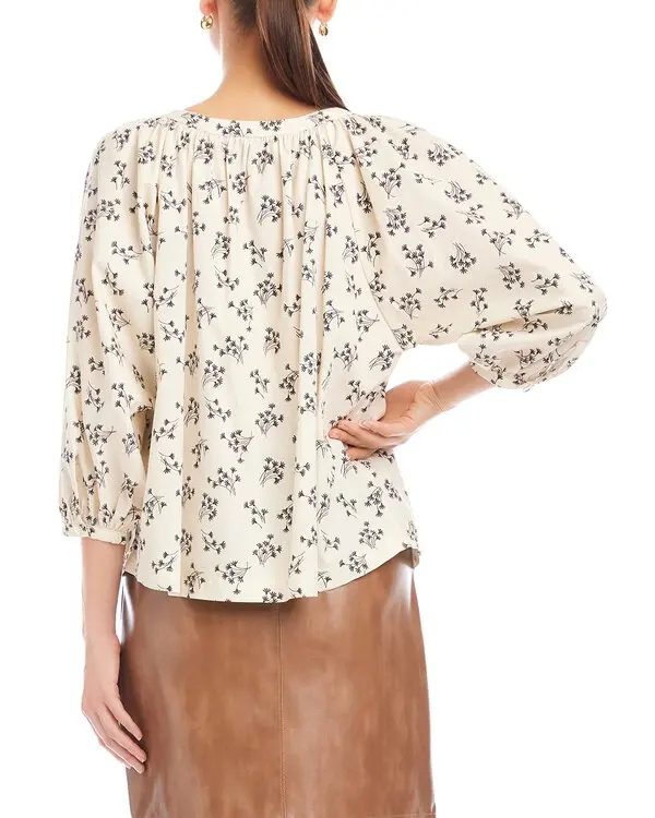 Fifteen Twenty Sam Peasant Top - Print