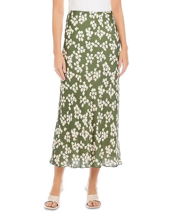 Fifteen Twenty Eva Printed Ankle Skirt - Print