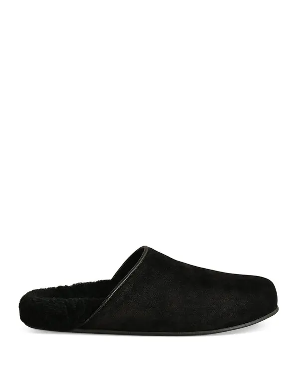 Jenni Kayne Suede Ashby Clogs - Black