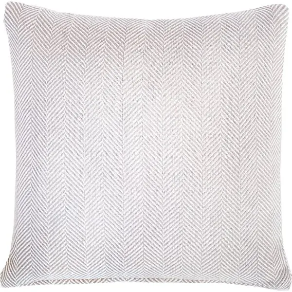 ELISABETH YORK Torin Decorative Throw Pillow Collection - Silver