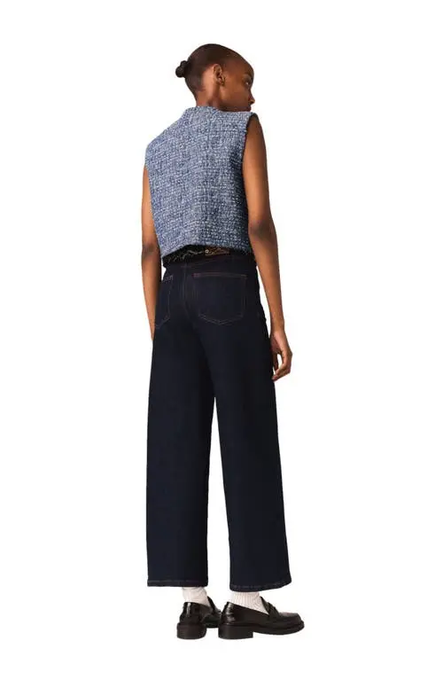 Maje Tweed Waistcoat