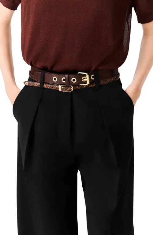 Maje Balloon Suit Trousers