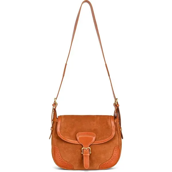 OLD TREND Camellia Structured Mailbag - Camel