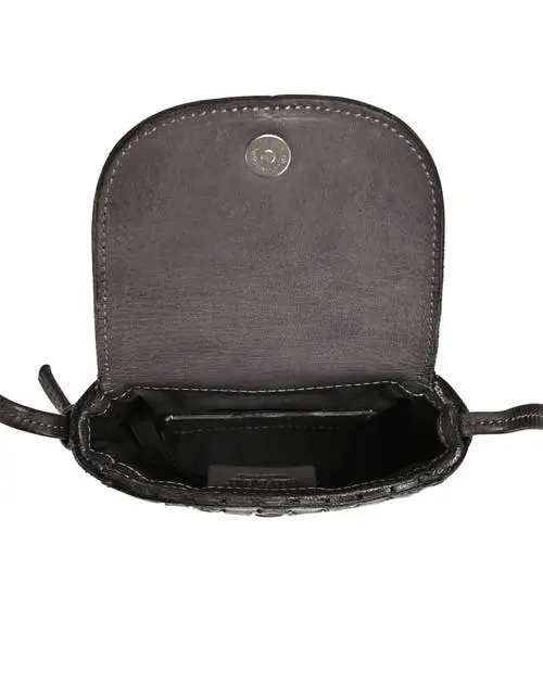 OLD TREND Lantana Genuine Leather Crossbody - Grey