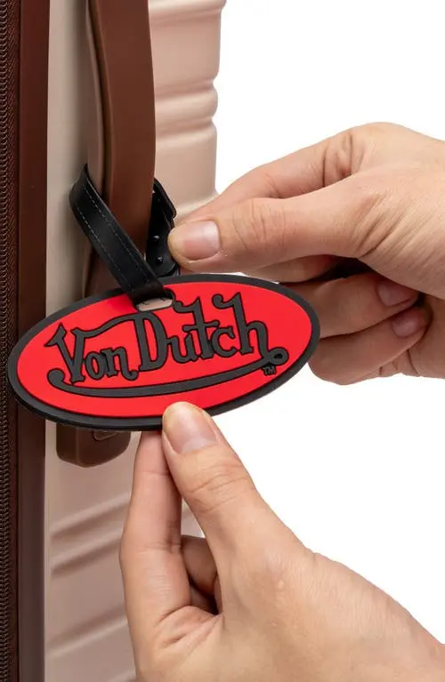 VON DUTCH 2-piece Suitcase Id Tag Set