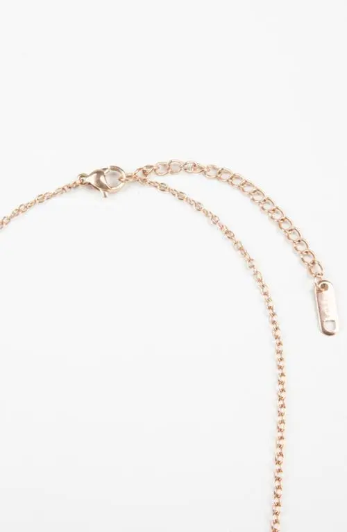 Likhâ Mother-of-pearl And Pearl Pendant Necklace - Black