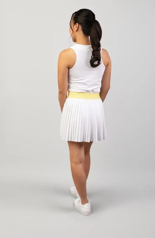 LOVE ALL TENNIS Virginia Athletic Dress - Yellow