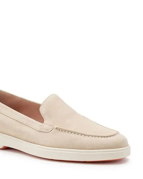 Santoni Suede Loafer - Pink