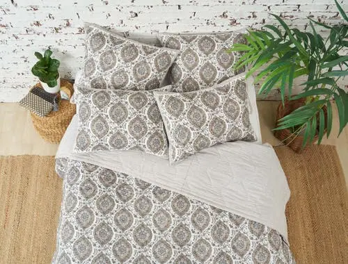 CAROL & FRANK Freddie Onyx Bedding Single Quilt Collection