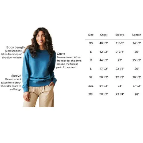 AKALIA Crewneck Fleece Sweatshirt