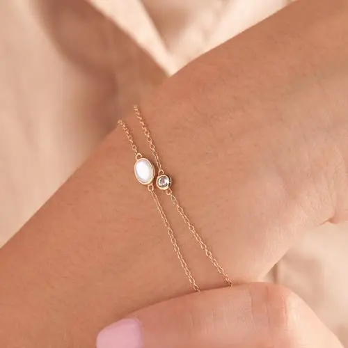 SARA PATINO White Topaz Bracelet