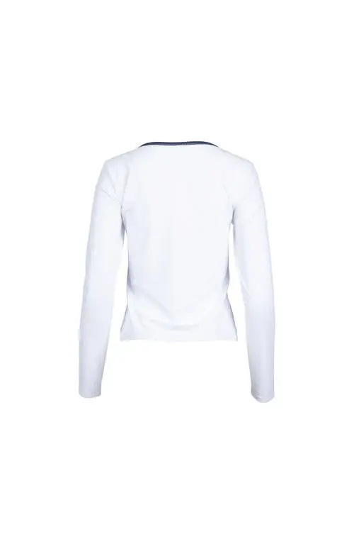 LOVE ALL TENNIS Kate Long Sleeve Top - Navy