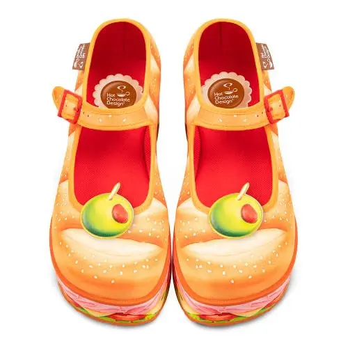 HOT CHOCOLATE DESIGN Mary Jane Platforms