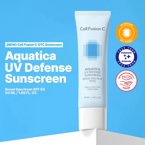 CELL FUSION C Aquatica Uv Defense Face Sunscreen