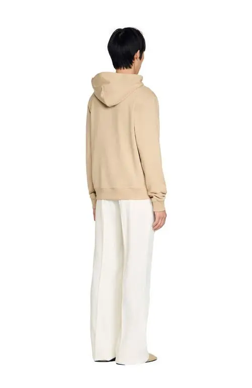 Sandro Logo Sweatshirt - Beige
