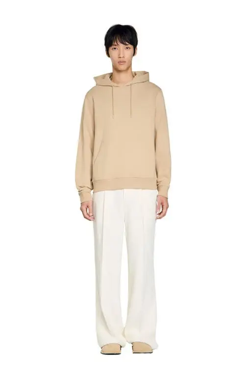 Sandro Logo Sweatshirt - Beige
