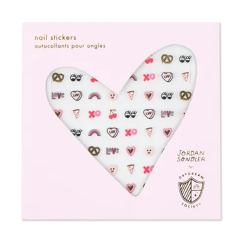 DAYDREAM SOCIETY Love Notes Valentine's Day Nail Stickers - Assorted Pre-pack