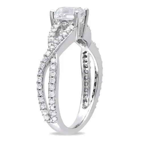 JULIANNA B. 14k Diamond Engagement Ring