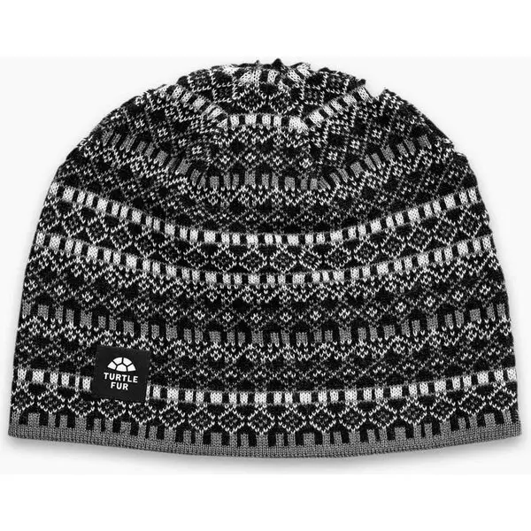 Turtle Fur Franz Merino Wool Beanie - Franz Black