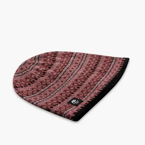 Turtle Fur Franz Merino Wool Beanie - Franz Cherry