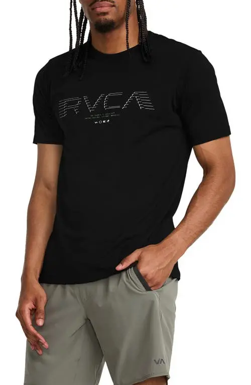 Rvca Big Flyer Performance Graphic T-shirt