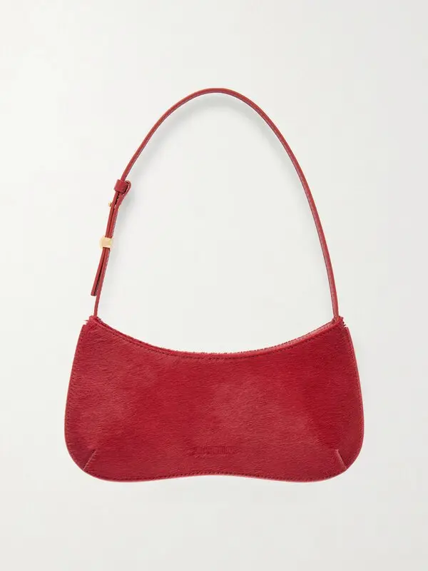 Jacquemus Le Bisou Calf Hair Shoulder Bag