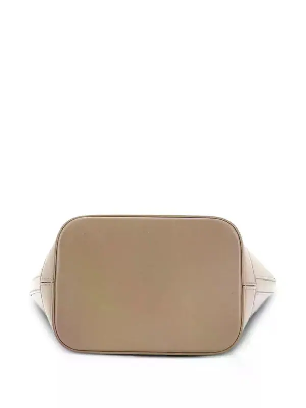 Celine Cuir Triomphe Leather Small Bucket Bag