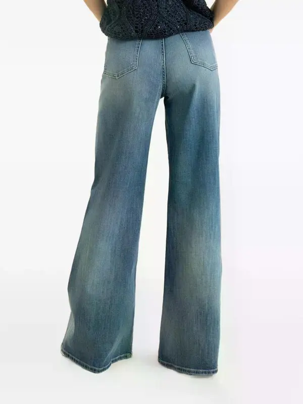 Eleventy Flared Jeans - Blue