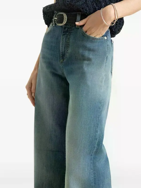 Eleventy Flared Jeans - Blue