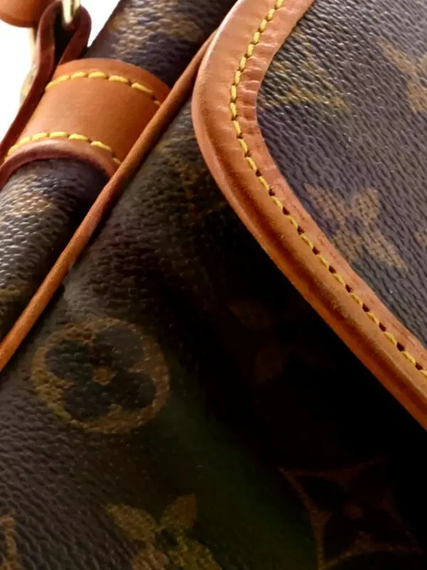 LOUIS VUITTON Sologne Handbag Monogram Canvas