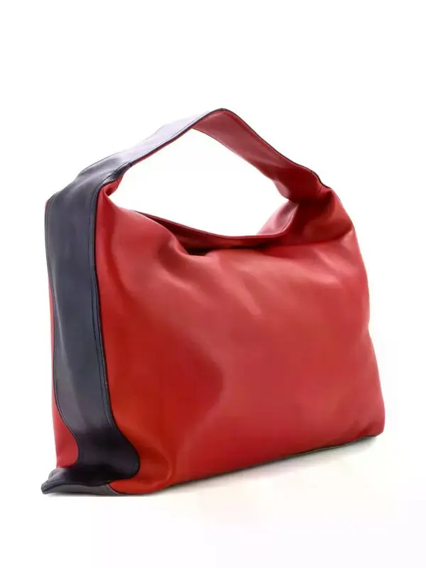 Bottega Veneta Hop Leather Large Hobo Bag - Red