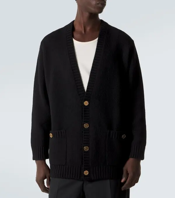 Dolce & Gabbana Dg Wool-blend Cardigan