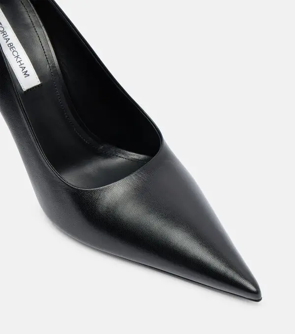 Victoria Beckham 100 Leather Pumps - Black