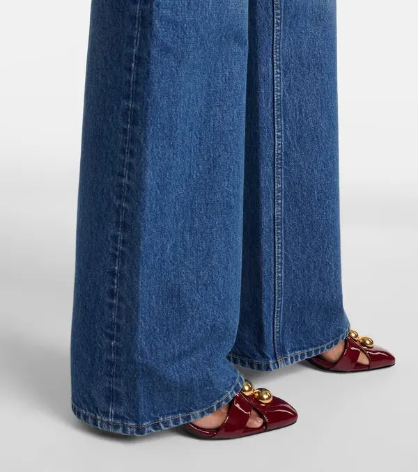 Chloé Embellished Straight Jeans