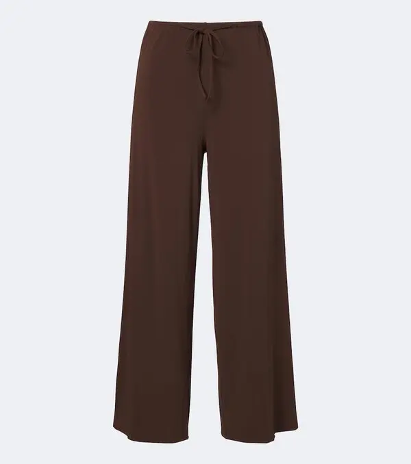 ERES Zélie Wide-leg Pants - Brown