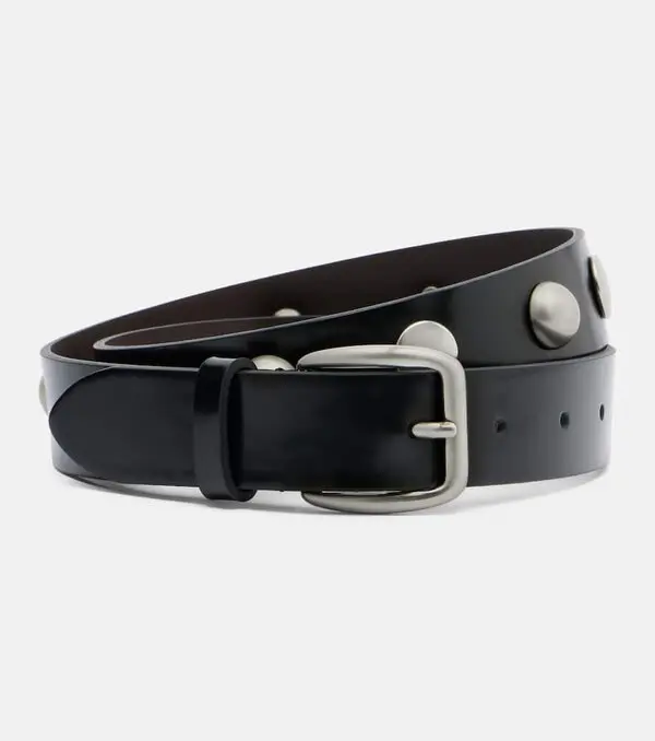 Nour Hammour Studded Leather Belt