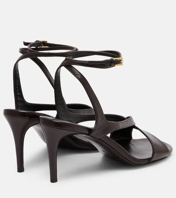 Khaite Liria 75 Leather Sandals