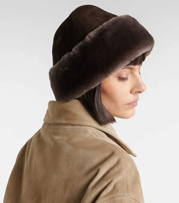 Nour Hammour Toki Shearling Hat