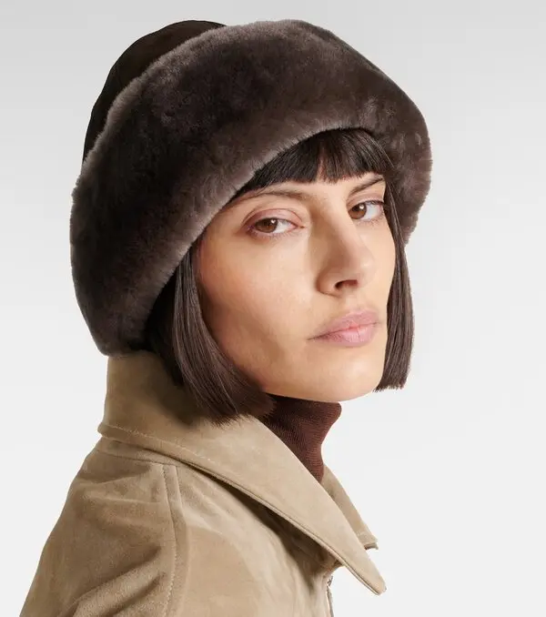 Nour Hammour Toki Shearling Hat