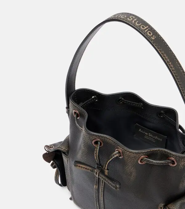 Acne Studios Leather Bucket Bag